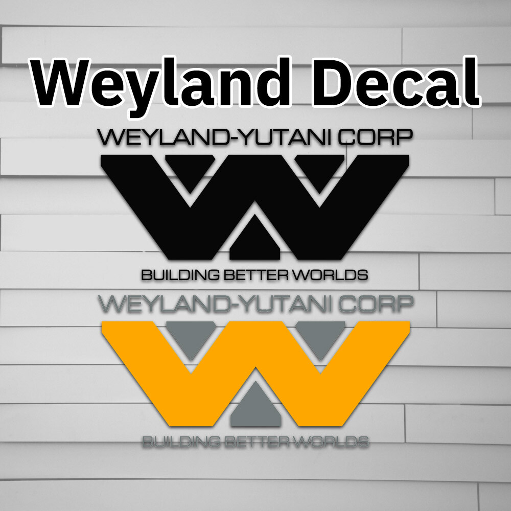 Weyland Logo Weyland Yutani Corp. Sign By Krougher MakerWorld
