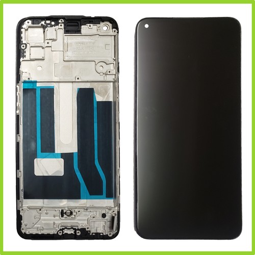 HX Affichage pour Oppo Reno 5 4G CPH2159 Écran Noir LCD + Touch + Cadre ...