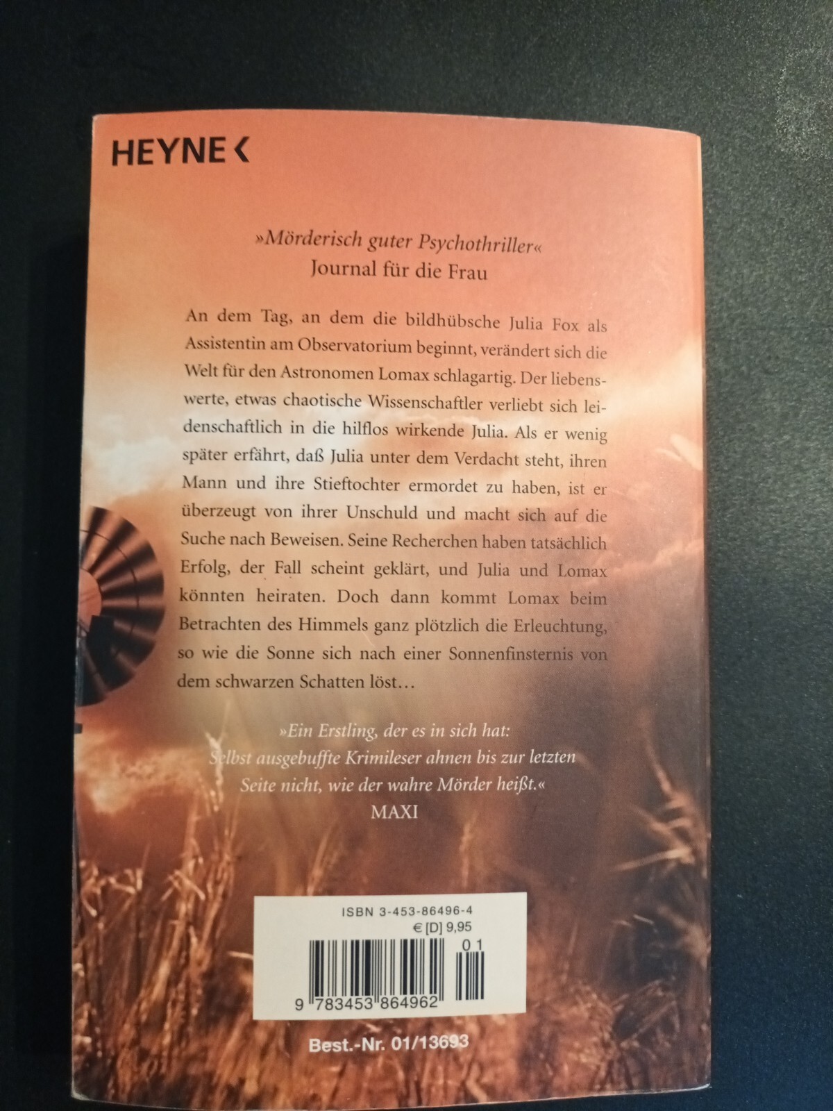 Der Tag, an dem die Sonne verschwand von Liz Rigbey (2003, Taschenbuch ...