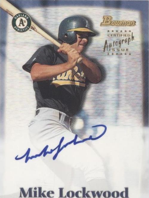 2000 Bowman Draft Picks & Prospects - Autograph Mike Lockwood #BDPA46 ...