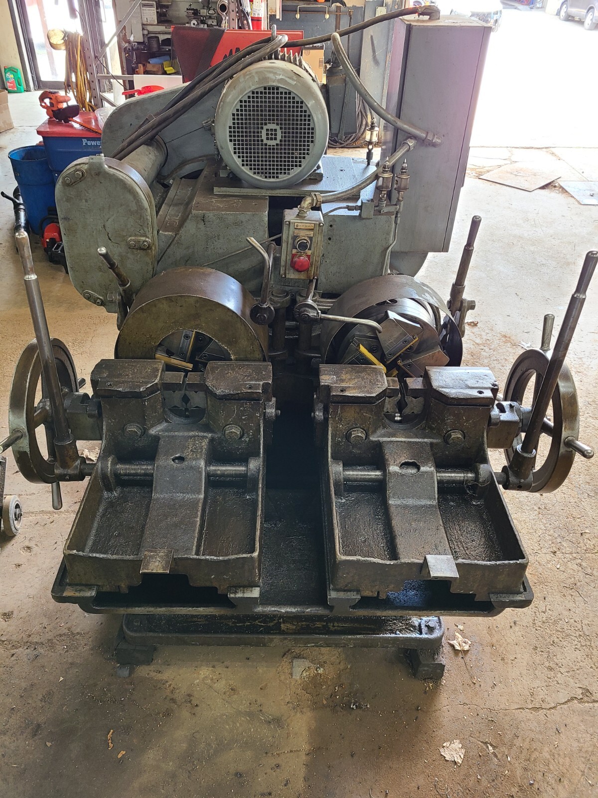 Landis Threading Machine, Double Head, 1/2" to 2-1/2" Threading Cap. | eBay