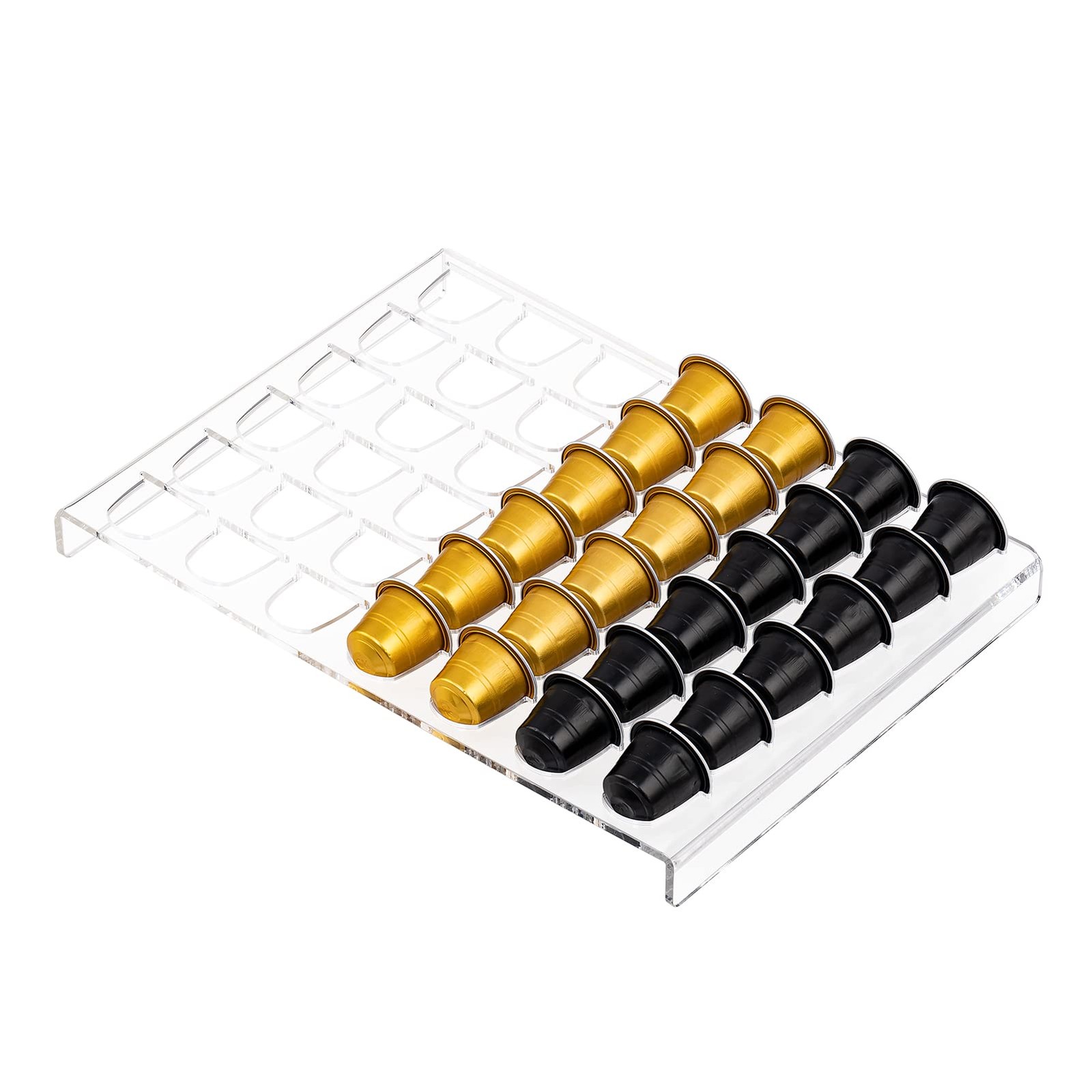 Coffee Pod Storage Organizer Tray Drawer, Holds 42 Capsules Compatible ...