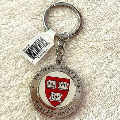 Harvard University Emblem Silver Keychain 4cm | eBay