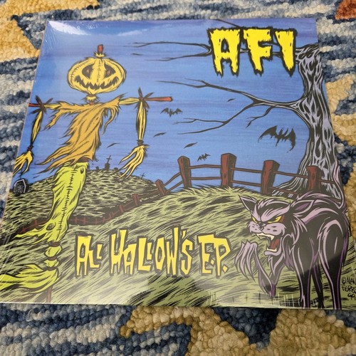 All Hallow's E.P. by AFI (Record, 2015) Orange 45 RPM EP 888072367173 ...