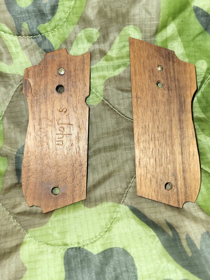 Vintage Factory Smith & Wesson Model 39-2 Checkered Wood Grips | eBay