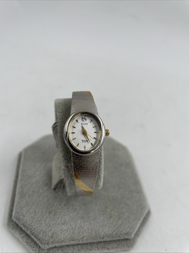 ELGIN WOMENS DRESS WATCH-Two Tone-EK509-007 FULLY ADJUSTABLE ...
