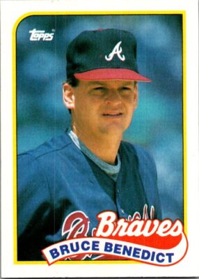 1989 Topps Baseball 778 Bruce Benedict | eBay