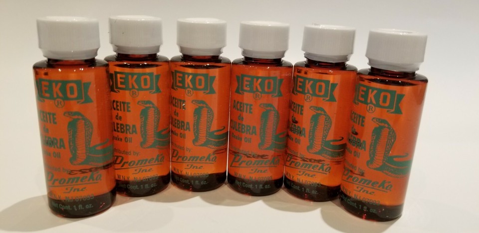 6 ACEITE DE CULEBRA EKO 1 OZ / 6 SNAKE OIL EKO 1 oz | eBay