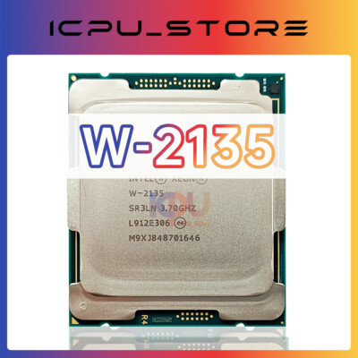 Intel Xeon W-2135 SR3LN 3.7GHz 6Cores 12Threads 8.25MB 140W LGA2066 ...