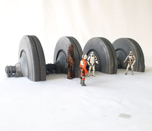Hoth Echo Base Power Generator for 3.75 in (1:18) Figure Diorama | eBay