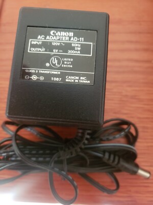 Original Canon AD-11 6V Class2 Transformer AC Adapter Office Printing ...