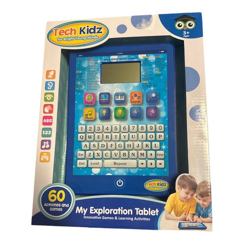 Tech Kidz My Exploration Toy Tablet Educational Learning Computer, 60 ...