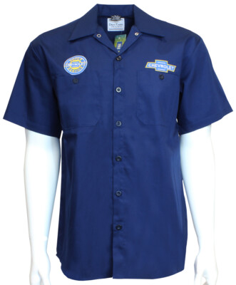 Chevrolet Super Service Mechanic Button Down Crew Pit Shirt Official ...