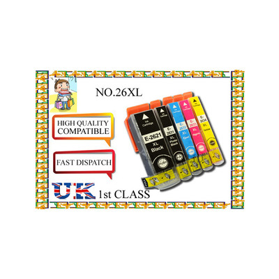 10 INK CARTRIDGES FOR EPSON PRINTER E2621-4 Range 26XL NONORIGINAL | eBay