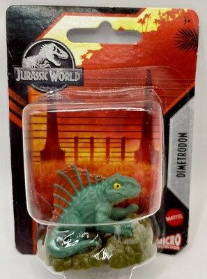 Jurassic World Dimetrodon Micro Collection Dinosaur Figure 2020 Mattel ...