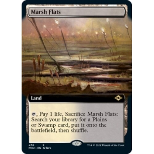 Marsh Flats (extended Art) M/NM Magic: The Gathering MTG Modern ...