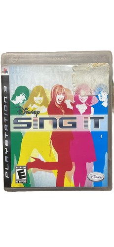 Sony Playstation 3 PS3 Disney Sing It Video Game 2008 High School ...