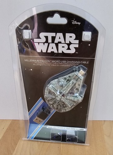 Disney Star Wars Millennium Falcon Micro-USB Charging Cable - New in ...