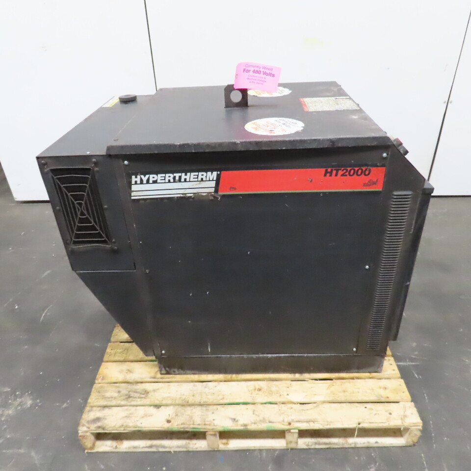 Hypertherm HT2000 Plasma Cutting System Power Supply 40A/150V-200A/150V ...