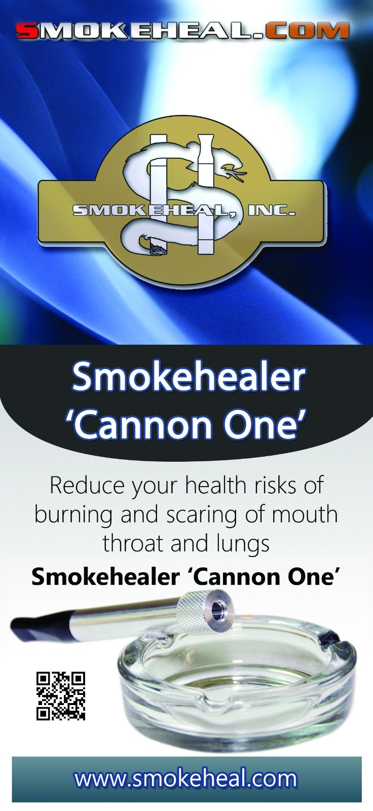 Smokehealer 'Cannon One' smokecooling cigarette holder v.01 | eBay