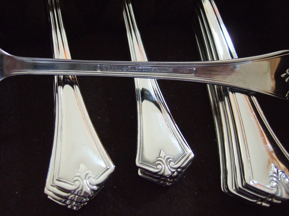 51 Pc Set REED & BARTON CHURCHILL Pattern 18/10 STAINLESS STEEL ...