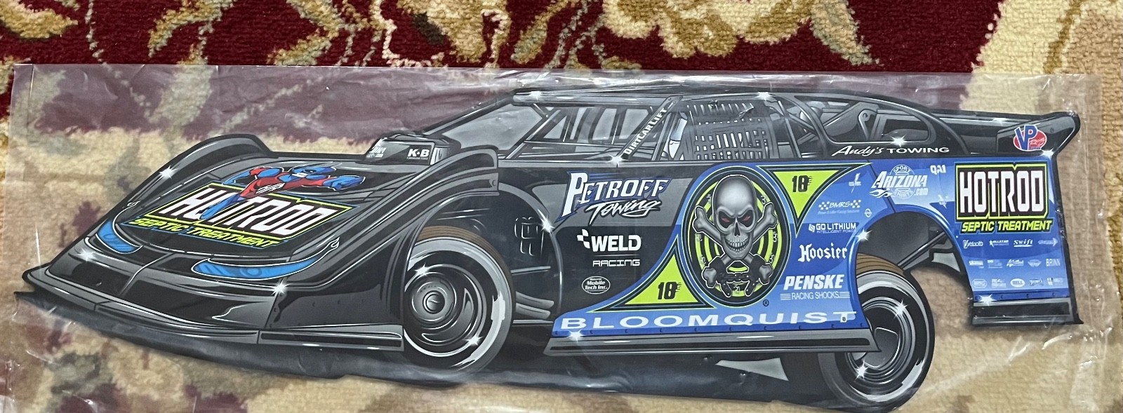 SCOTT BLOOMQUIST Car Cutout Dirt Late Model | eBay