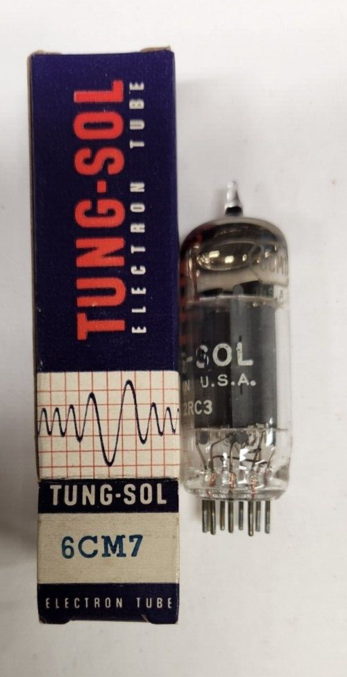 Tung-Sol - 6CM7 - Vacuum Tube - NOS - Test Good | eBay