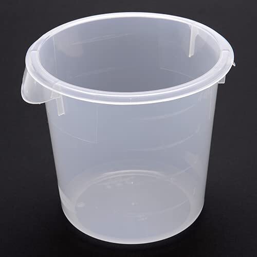 Rubbermaid Commercial Products Round Storage Containers, 6-Quart/.25 ...