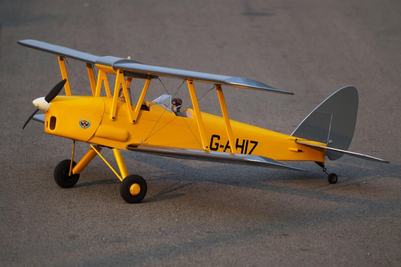 RC Airplane Aircraft Biplane Nexa DH.82 Tiger Moth 1400mm 55" Wingspan ...