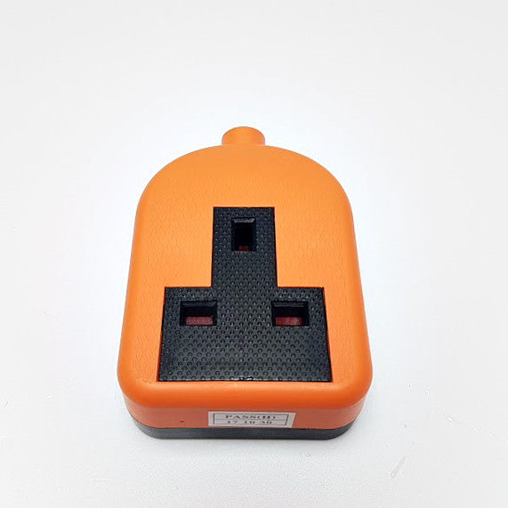 Heavy duty High impact Extension Lead Trailing Socket End plug top 13 ...