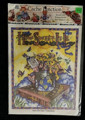Vintage Cache Junction Iron On Transfer Earth Preserves - NIP | eBay