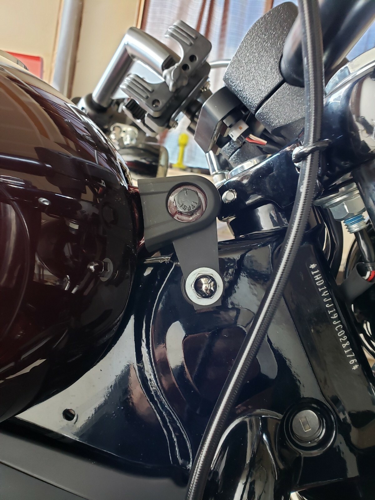 USA MADE Harley Softail Street Bob FXBB Gas Tank Lift Raise Kit - 1.5 ...