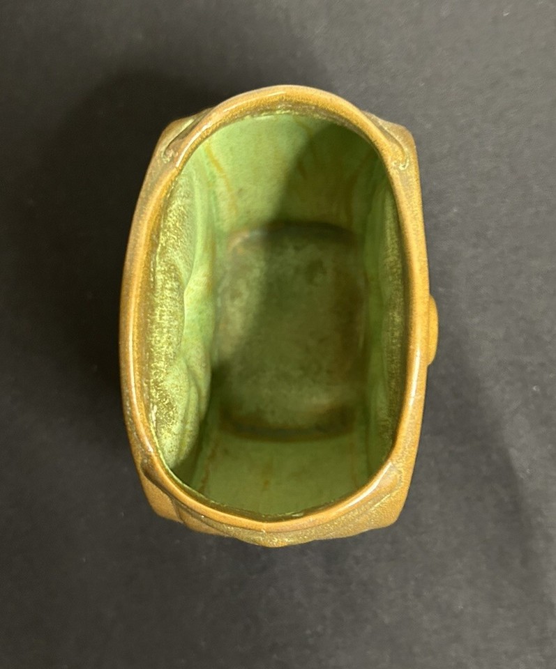 Vintage Frankoma Prairie Green Wagon Wheel Tea Pot, Creamer and Sugar ...