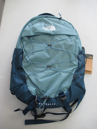 North Face Borealis Backpack Algae Blue Hiking Travelling School | eBay UK