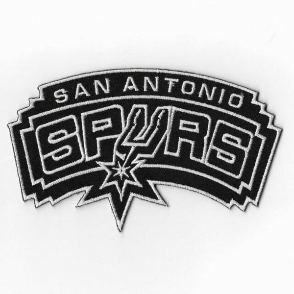 NBA San Antonio Spurs Big Size Iron on Patches Embroidered Patch Badge ...