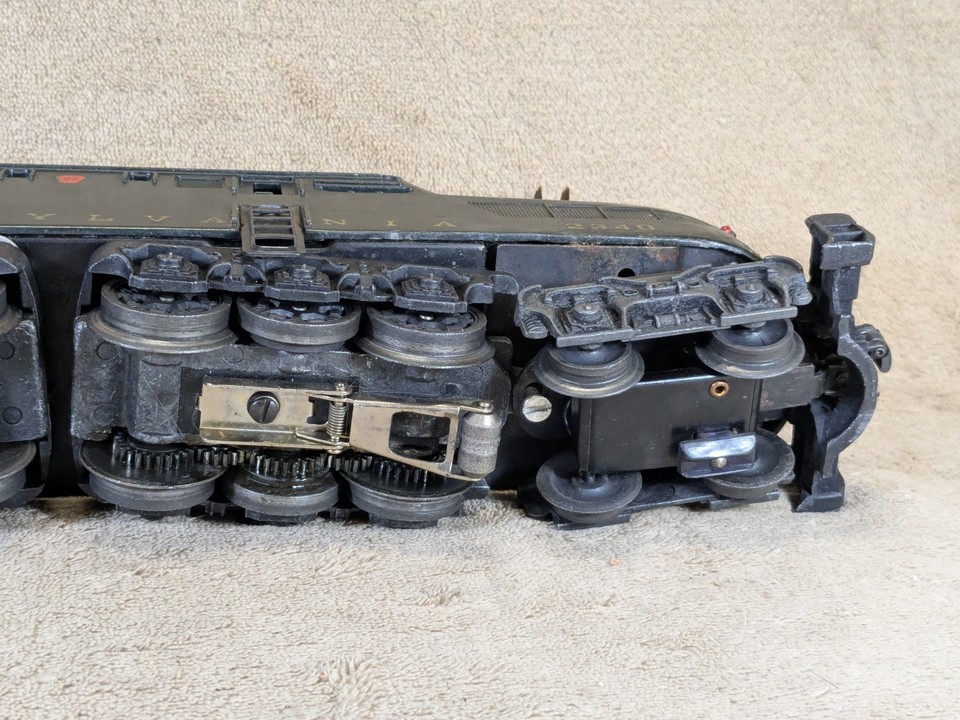 Lionel Postwar O 2340 Brunswick Green 5 Stripe GG-1 Engine Locomotive ...