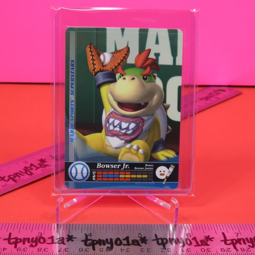 BOWSER JR (BASEBALL) #052 EUR Nintendo Mario Sports Superstars Amiibo ...