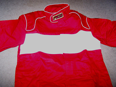 RCI RACE JACKET Multi Layer RED White SFI 3-2A/5 Racing Driving ADULT ...