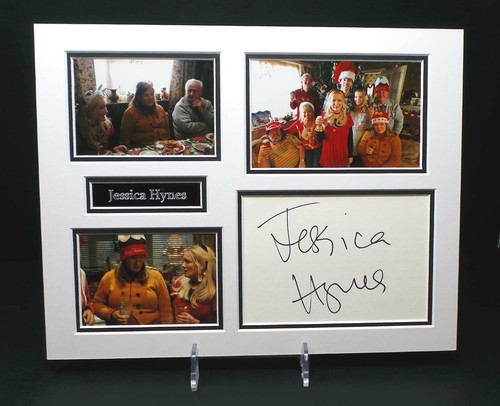 Jessica HYNES Signed Mounted Photo Display AFTAL RD COA Cheryl Royle ...