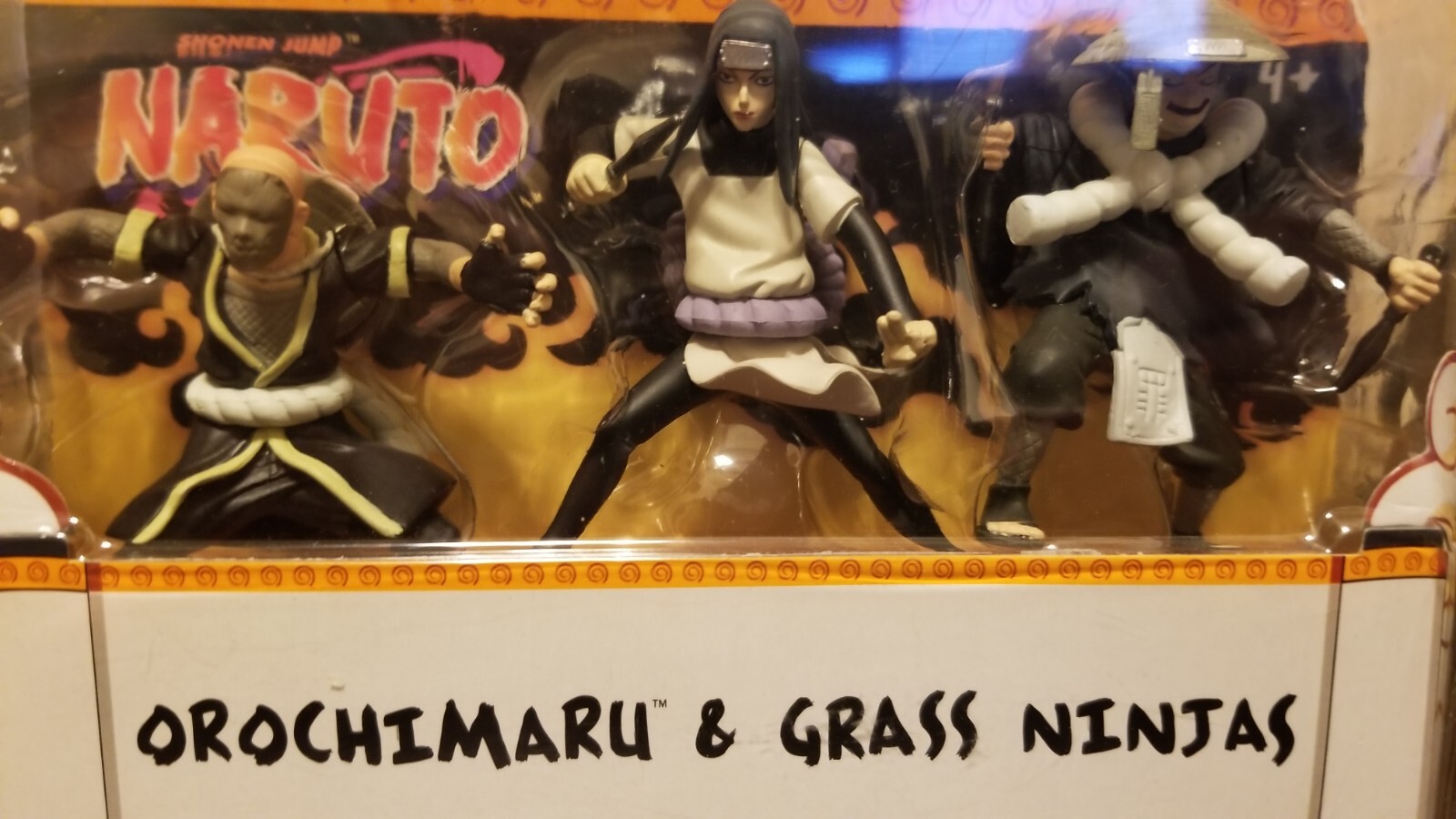 Mattel Naruto Orochimaru & Grass Ninjas Mini Figure Box Set NEW ...