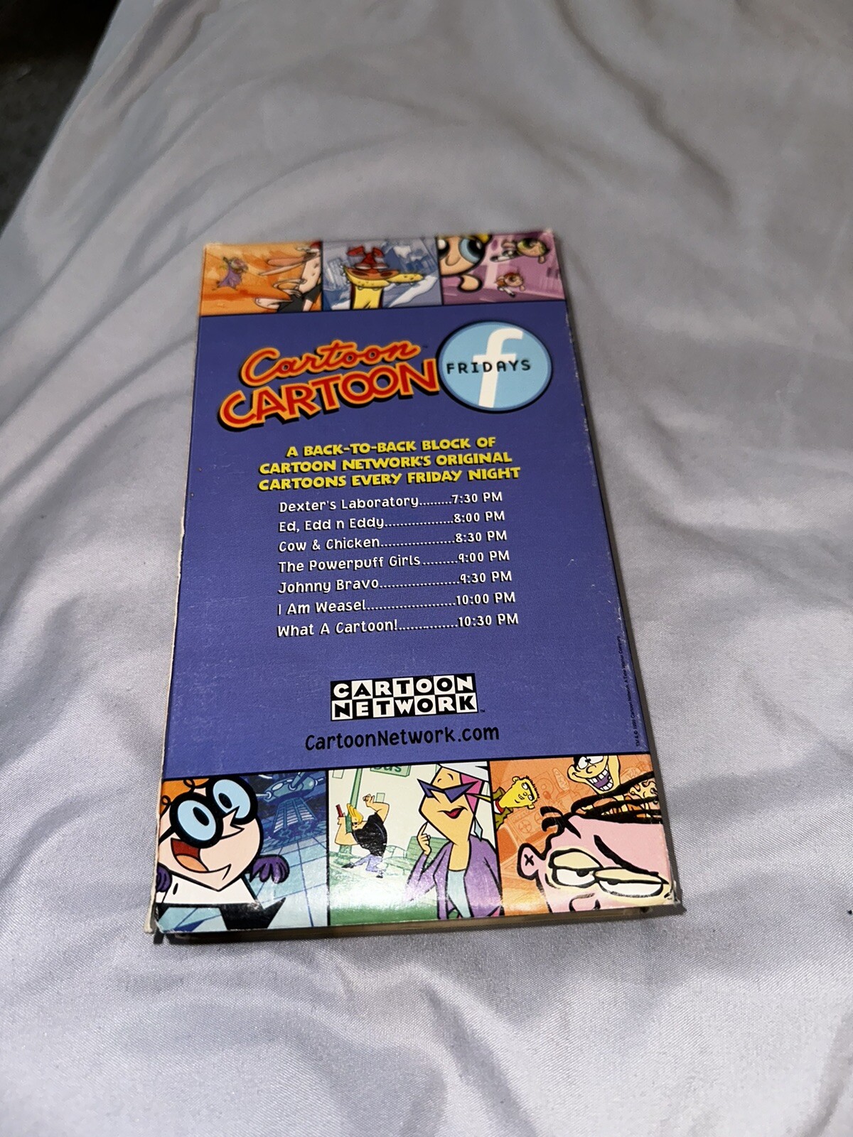 Cartoon Network Cartoon Cartoon Fridays RARE Promo VHS (Comcast Cable ...