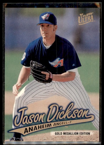 1997 ULTRA GOLD MEDALLION JASON DICKSON ANAHEIM ANGELS #G451 | eBay