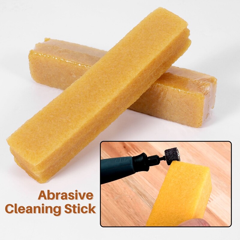 1X(2 PCS Cleaning Eraser Stick for Abrasive Sanding Belts,Natural ...