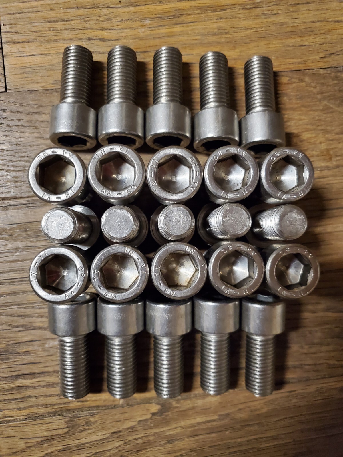 (25) M16 X 35MM 316 STAINLESS STEEL ALLEN HEAD HEX SOCKET CAP SCREW ...