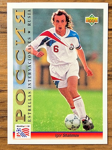 Upper Deck 1993 World Cup USA Soccer Card #193 Igor Shalimov Russia | eBay