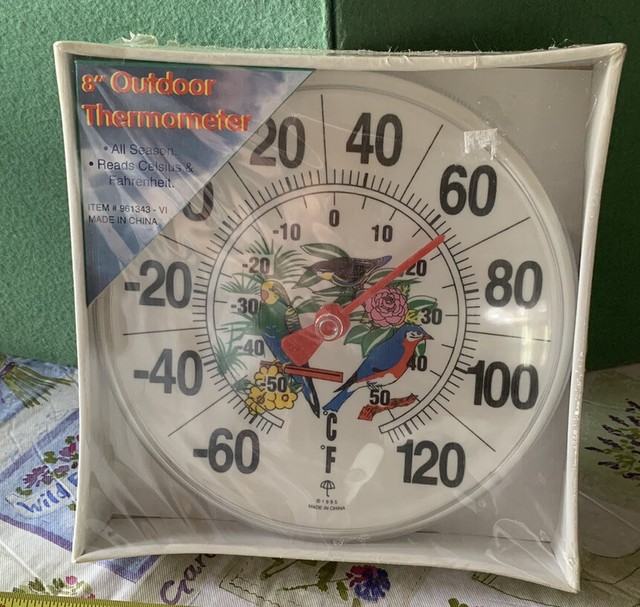 Springfield Indoor/Outdoor Thermometer, 8-inch for sale online | eBay