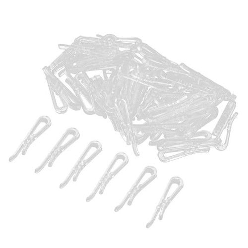 Clear U Shape Alligator Clips, Garment Clips, Shirt Fixing Packing ...