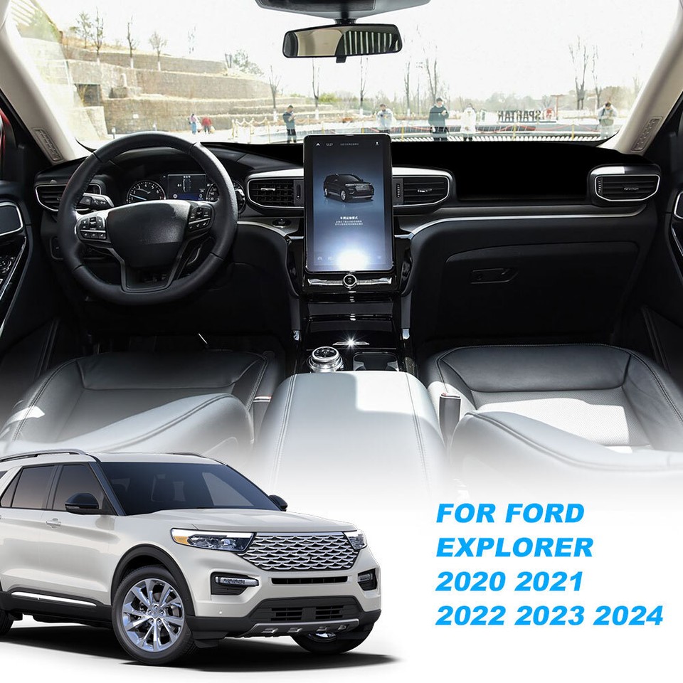 For Ford Explorer 2020-2025 Dash Mat Dashmat Black Carpet Cover ...