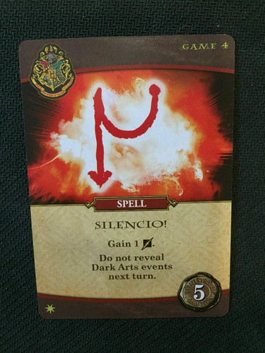 Harry Potter Hogwarts Battle Deck Promo Spell Card: Silencio! *CCGHouse ...