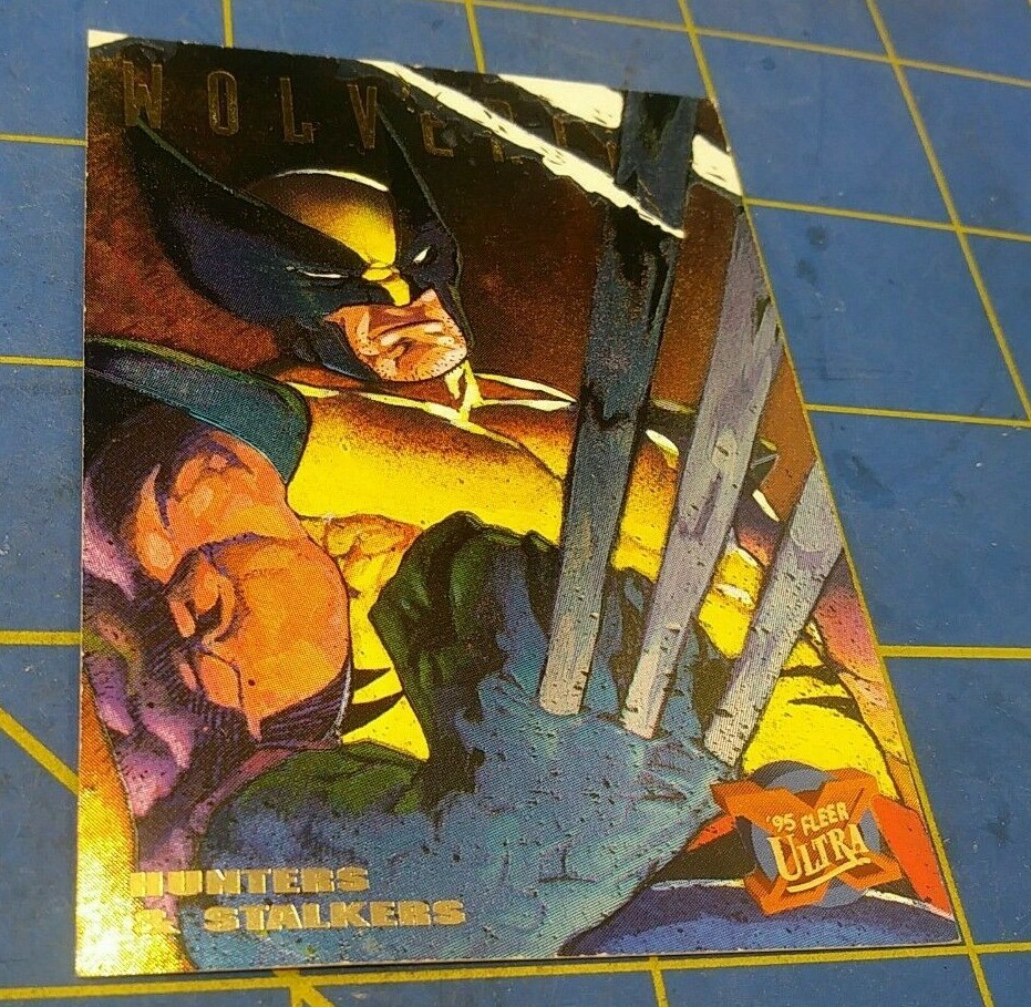 1995 Ultra X-Men Hunters & Stalkers Rainbow #7 Wolverine | eBay
